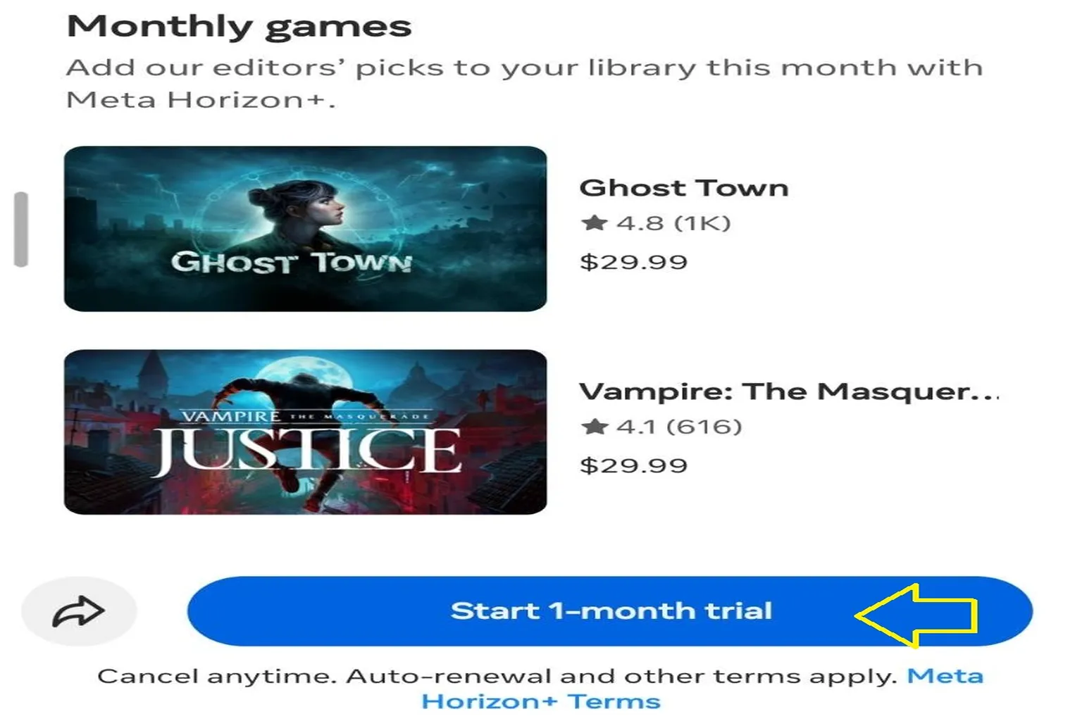 Horizon+ on Meta Quest | Free Games Every Month + Trial Tips